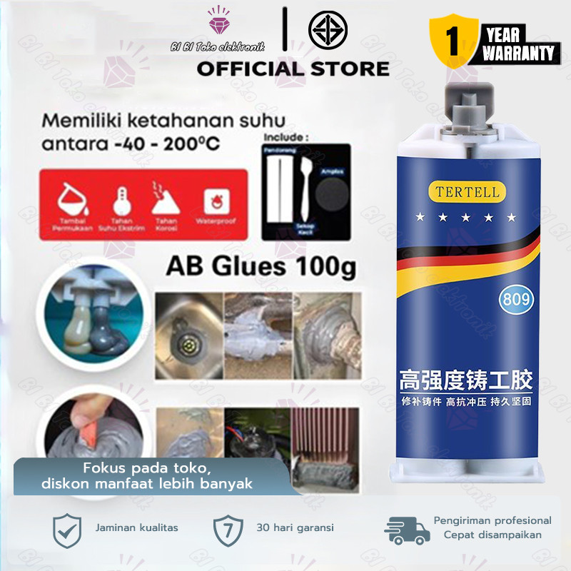 Jual Lem AB Besi Super Kuat Tahan Panas agen perbaikan lem anti bocor ...