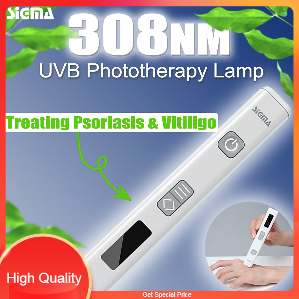 Jual THE BEST 308NM Wireless UVB Vitiligo Treatment Lamp Portable UVB ...