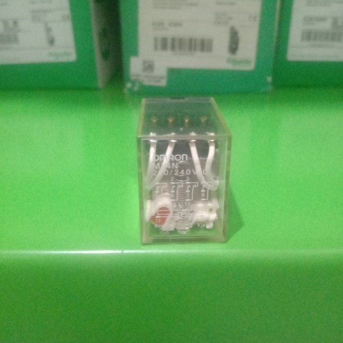 Jual relay omron my4n 220v+soket | Shopee Indonesia