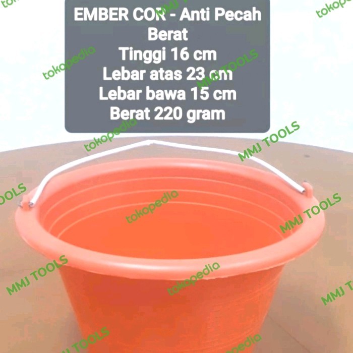 Jual Ember orange kecil 14" - Ember cor orange kecil - Ember kecil | Shopee Indonesia