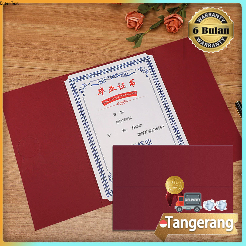 Jual Cover Sertifikat / Piagam / Ijazah Map A4 308mm*226mm | Shopee ...