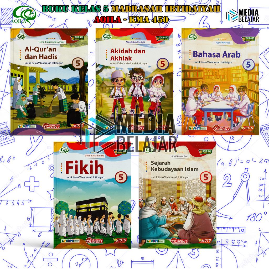Jual Buku Kelas 5 SD/MI Madrasah Ibtidaiyah KMA Aqila Tiga Serangkai Revisi Terbaru 2024 ...