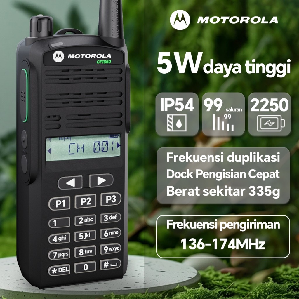 Jual Motorola HT walkie talkie Marine waterproof VHF 136-174MHz radio ...