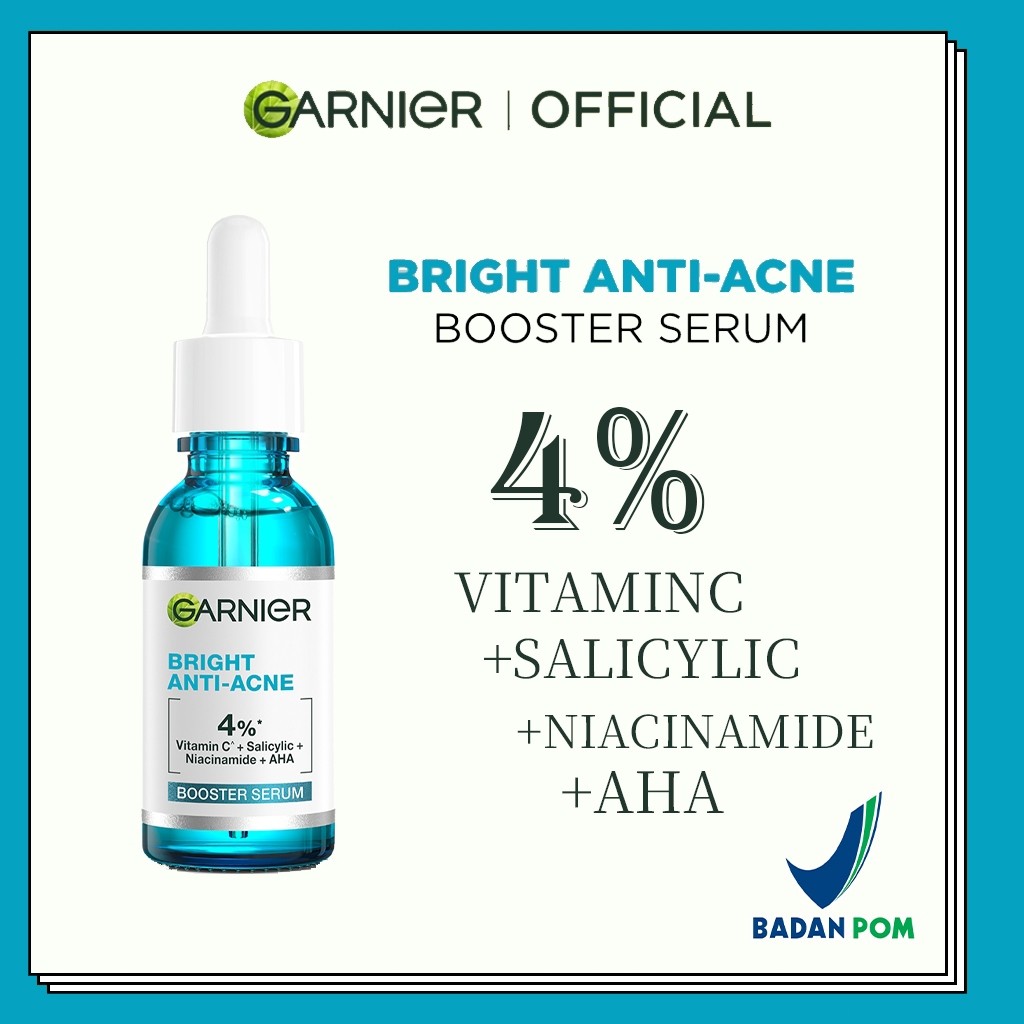 Jual Garnier Bright Complete Anti Acne Booster Serum - 30 ml (Serum ...