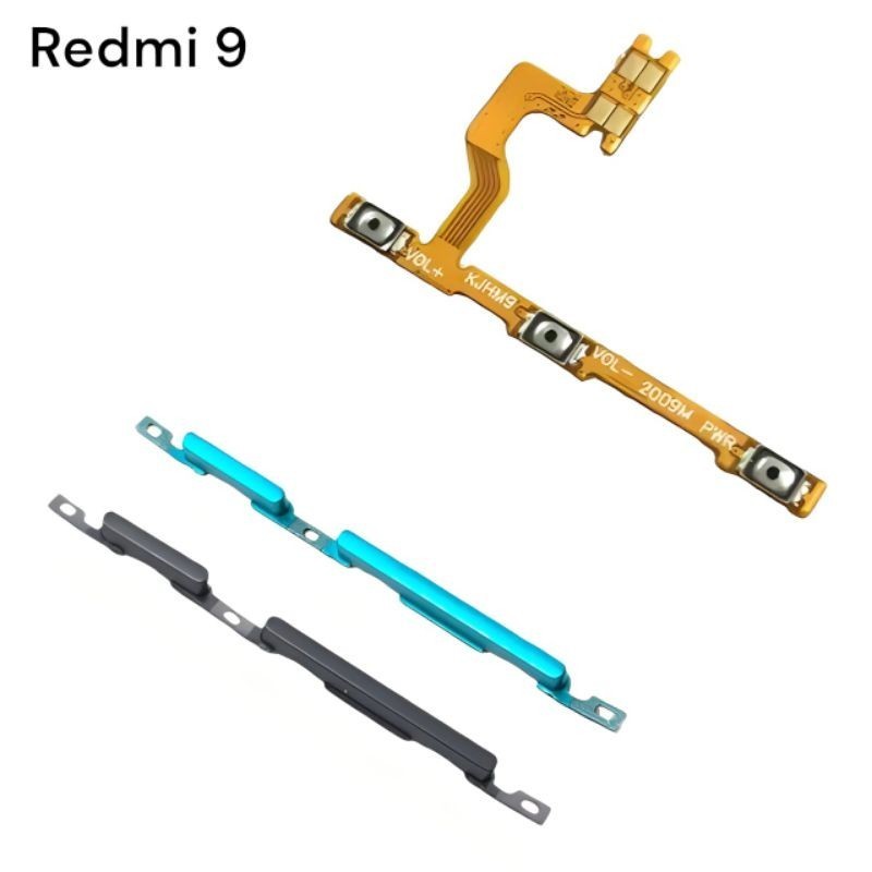 Jual FLEXIBLE ON OFF VOLUME + TOMBOL LUAR XIOMI REDMI 9 | Shopee Indonesia