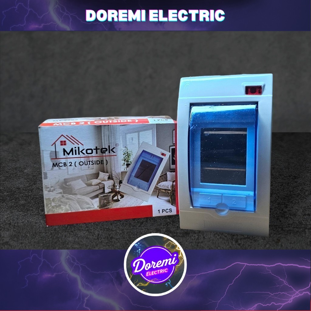 Jual BOX MCB OB 1-2 GANG MERK MIKOTEK MURAH, BOX MCB MURAH DOREMI ...