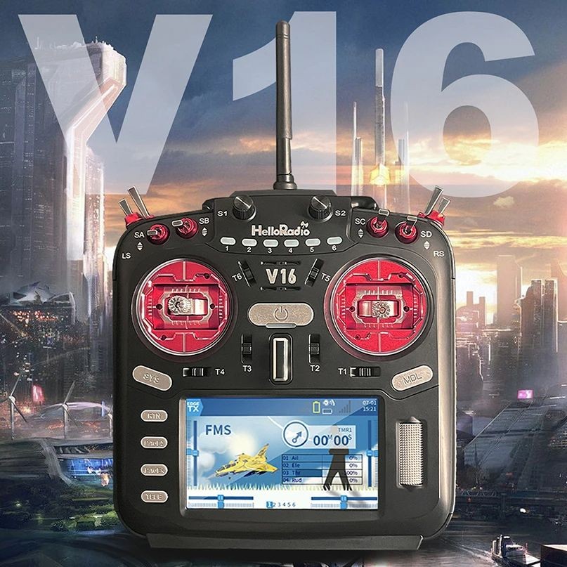 Jual HelloRadio V16 MAX ELRS Multi Protocol Transmitter Remote Control ...