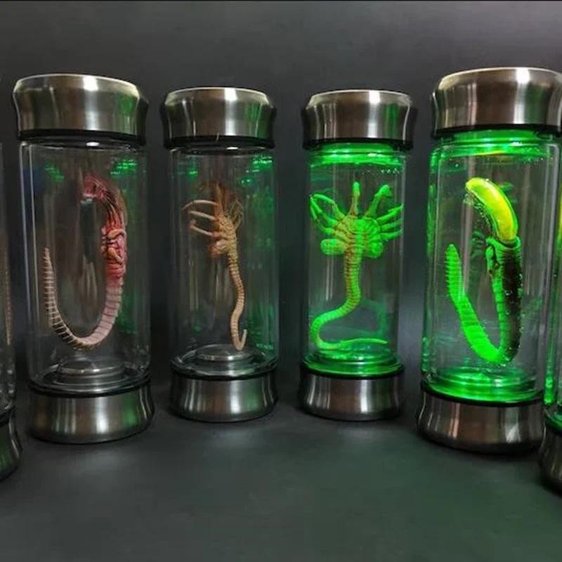Jual Alien Glow Jar Xenomorph Specimen Facehugger Embryo Glass Jar ...