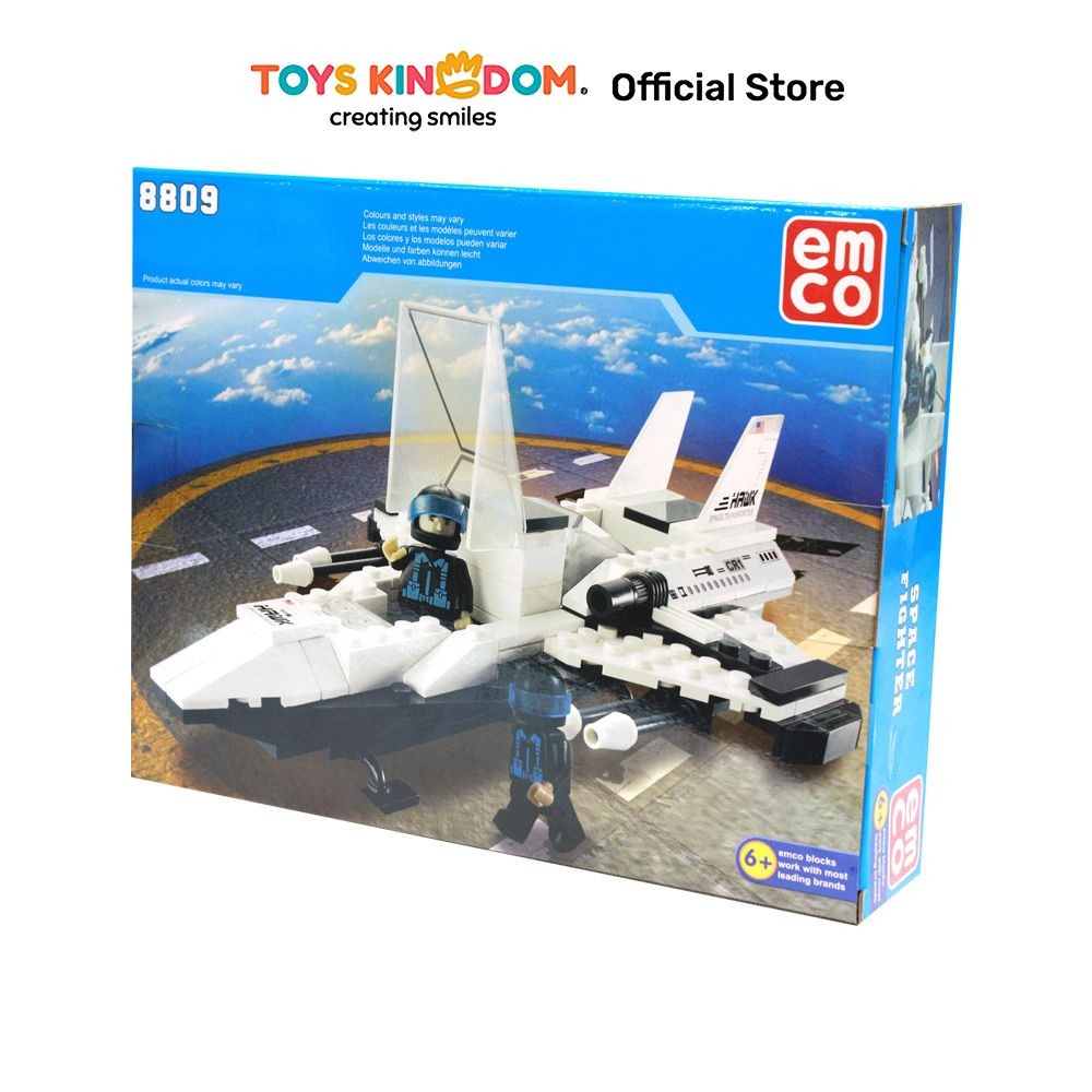 Jual Toys Kingdom Emco Space Fighter Kids Toy Toys Block Bricks Set ...