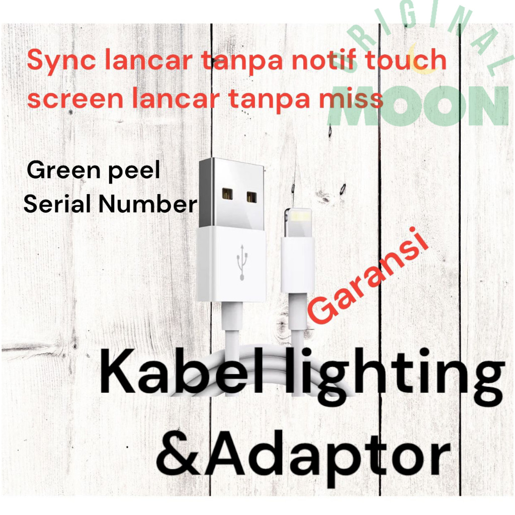Jual kabel data IP CHIP E75 8IC / ADAPTER IP 5W - LIGHTNING IP - KABEL ...