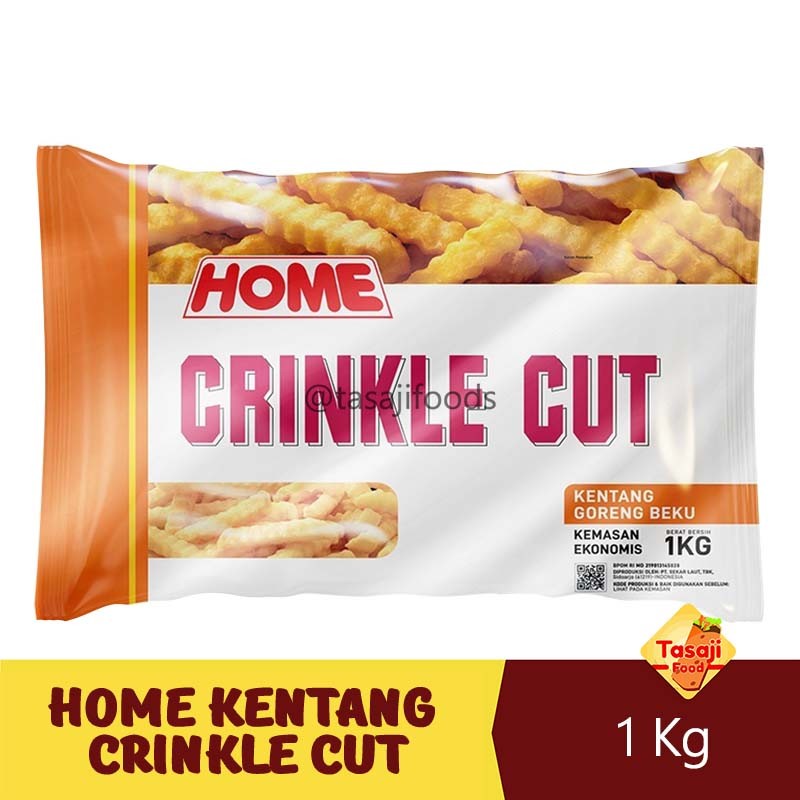 Jual Home Kentang Goreng Crinkle Cut 1 Kg Frozen | Shopee Indonesia