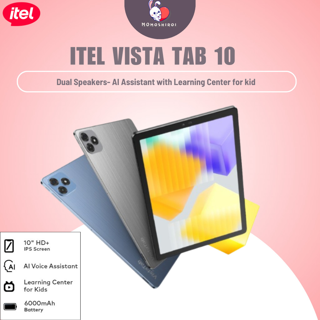 Jual itel VistaTab 10 Tablet- 4GB+128GB - 10.1" HD+ IPS Display Screen ...