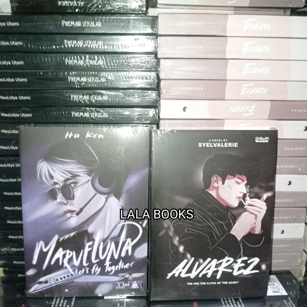 Jual PAKET 2 buku NOVEL ( marveluna + alvarez ) Soft Cover Habits Psychology | Shopee Indonesia