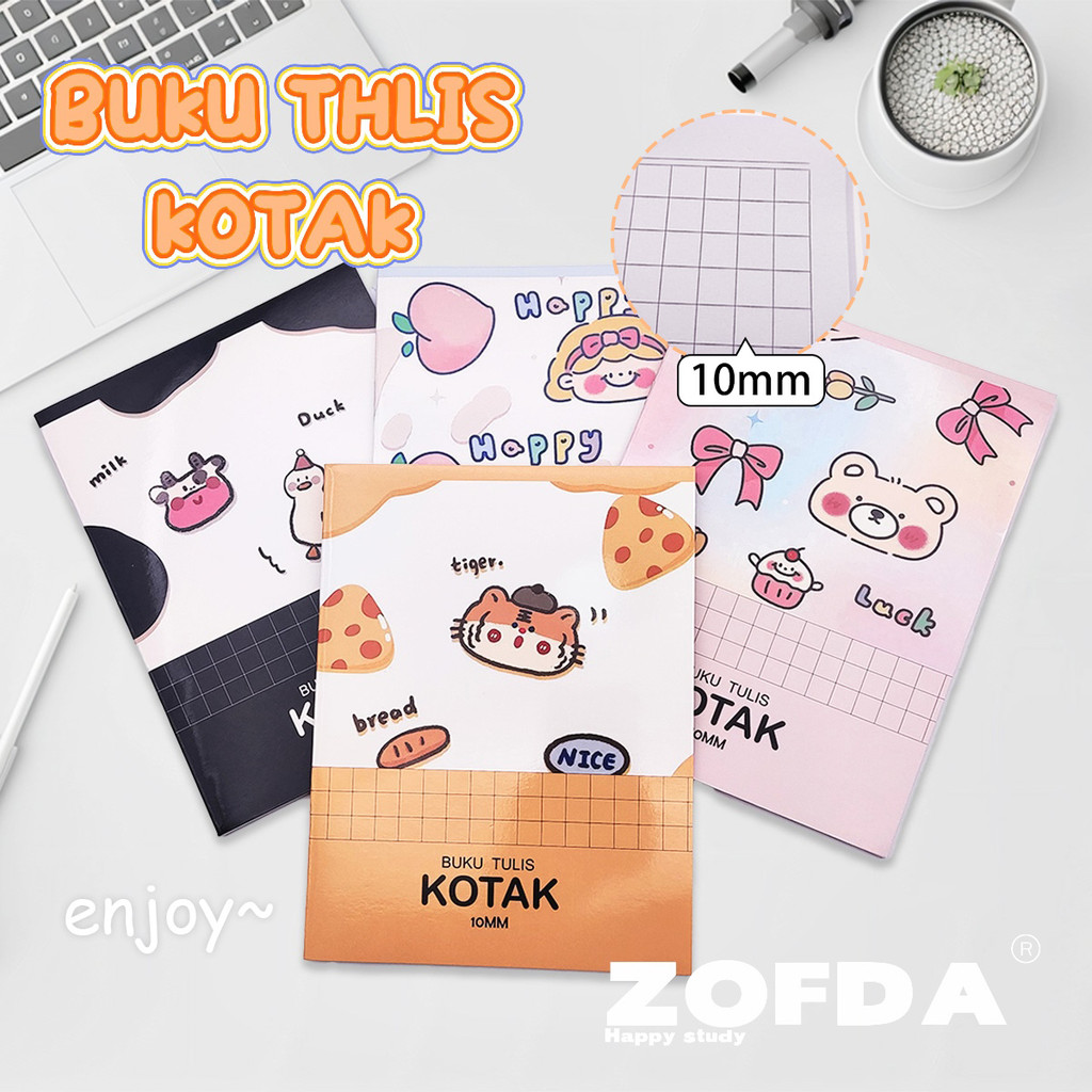Jual 5/10PCS 10*10mm Grid Buku tulis 38 Lembar Buku Kotak Kecil Note ...