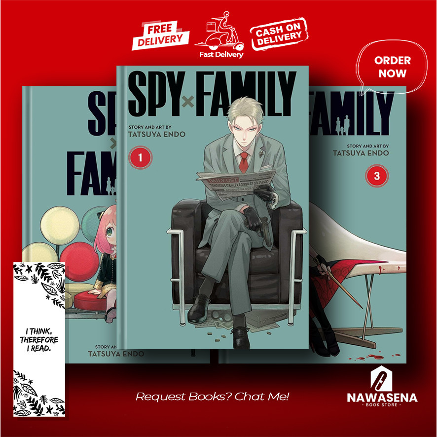 Jual Spy x Family (Manga/Komik) (11 book series) by Tatsuya Endo (English) | Shopee Indonesia