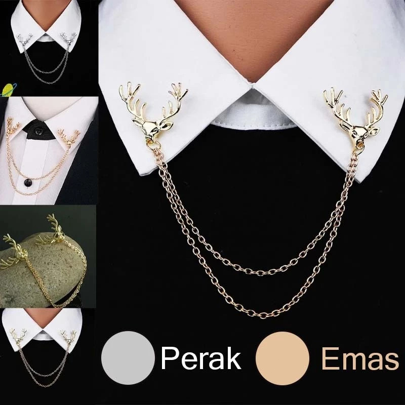 Jual Lapel Pin Bros Butang Pin Baju Melayu Bros Pin Rantai jas Rantai ...