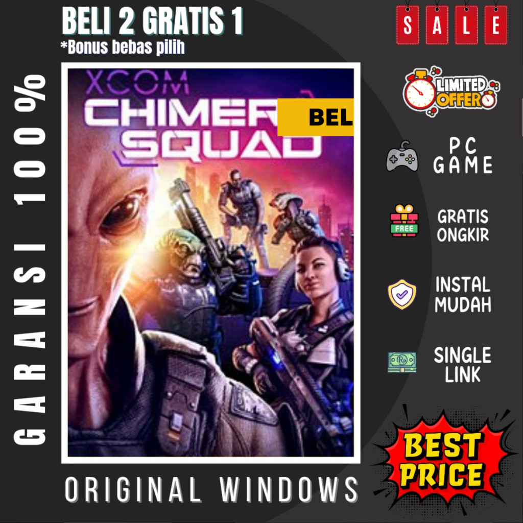 Jual XCOM CHIMERA SQUAD - GAME PC - GAME LAPTOP - GAME WINDOWS - BELI 2 GRATIS 1 - ORIGINAL ...