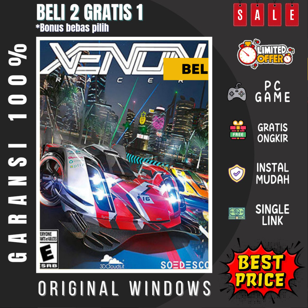 Jual XENON RACER GRAND ALPS - GAME PC / GAME LAPTOP - BELI 2 GRATIS 1 - ORIGINAL WINDOWS ...