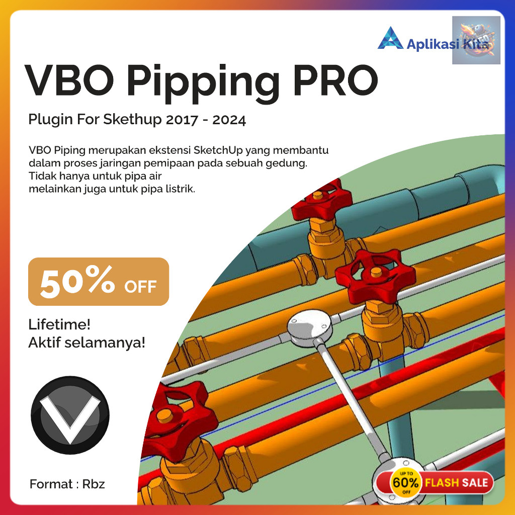 Jual VBO MEP Pipping PRO for SketchUp - For Windows TERBARU | Shopee ...