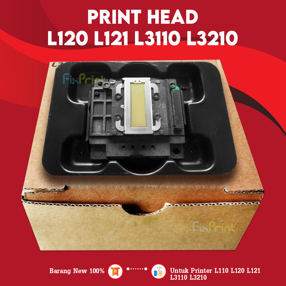 Jual Head Print Printer Epson L110 L120 L121 L210 L220 L300 L310 L350 ...