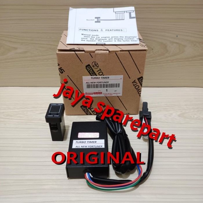 Jual Turbo Timer Toyota All New Fortuner 2022-2023 Original Plug N play ...