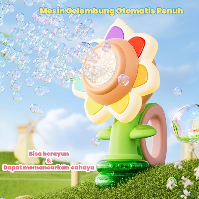 Jual Bunga Matahari Buble Mainan Anak Mesin Bercahaya Menari Dapat ...