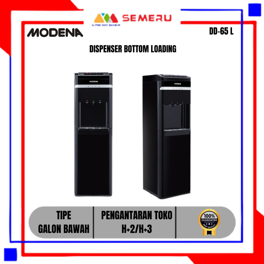 Jual MODENA DISPENSER BOTTOM LOADING DD-65 L KHUSUS MAKASSAR FREE ...