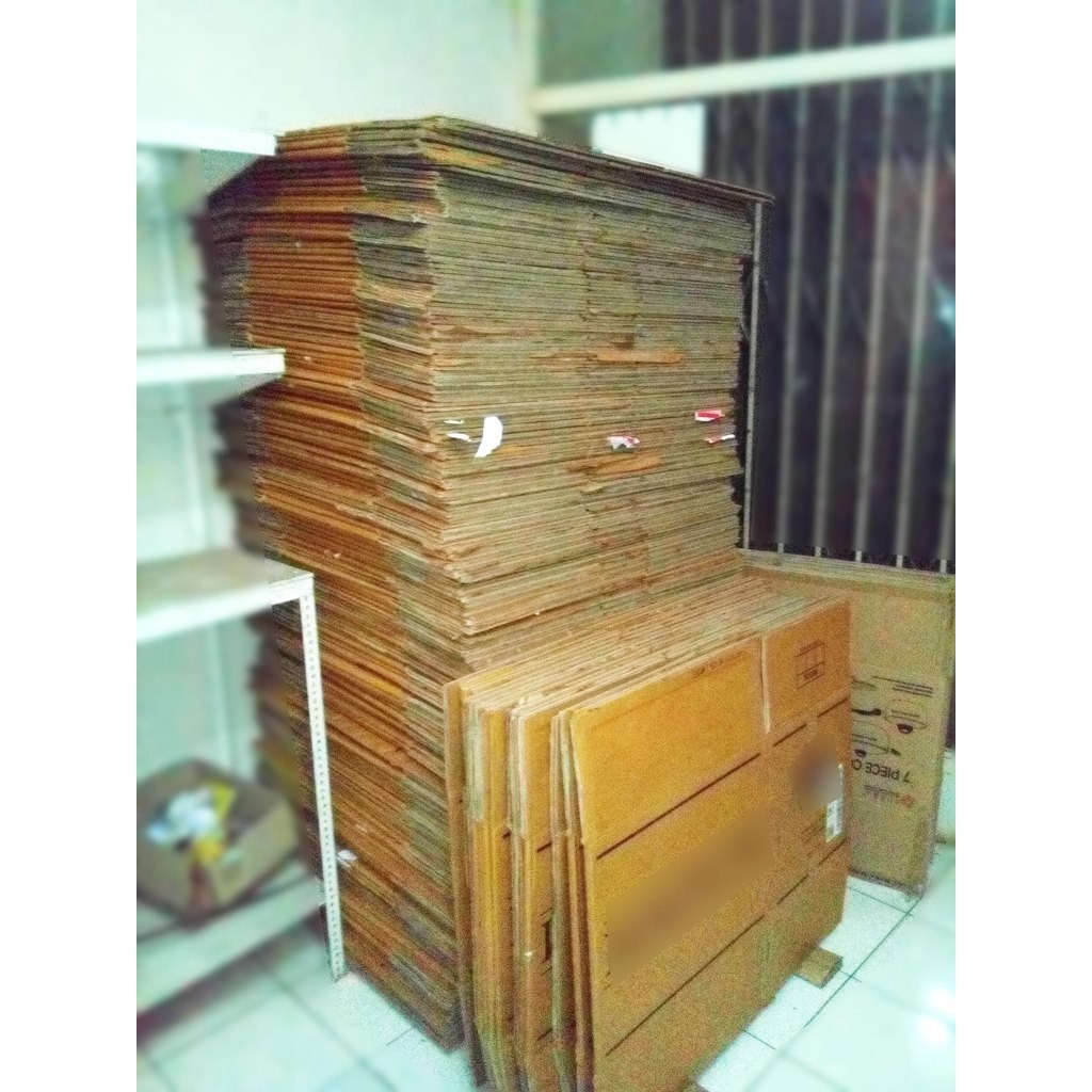 Jual kardus rokok dus bekas box karton 2ply pindahan kotak packing ...