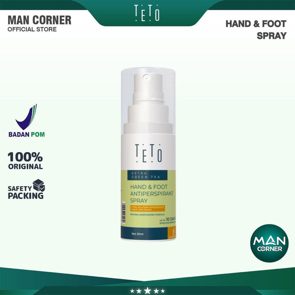 Jual Teto Hand and Foot Spray 30ml Yang Mengurangi Keringat & Bau ...