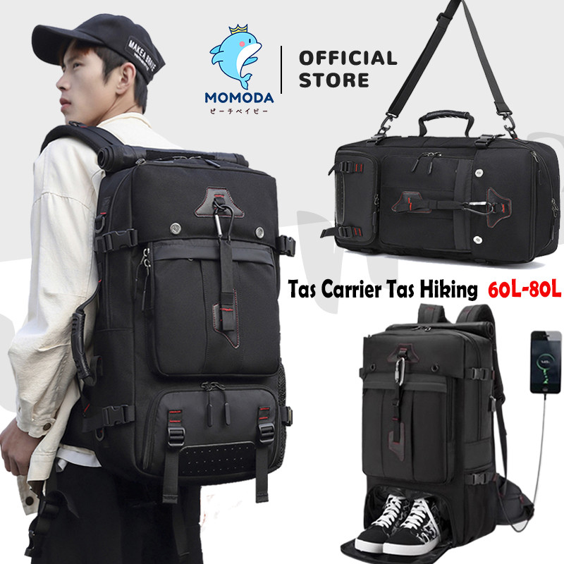 Jual MOMODA 3in1 Tas Ransel Gunung 80L/60L/35L Tas Carrier Hiking/ Travel Tas Laptop Backpack ...