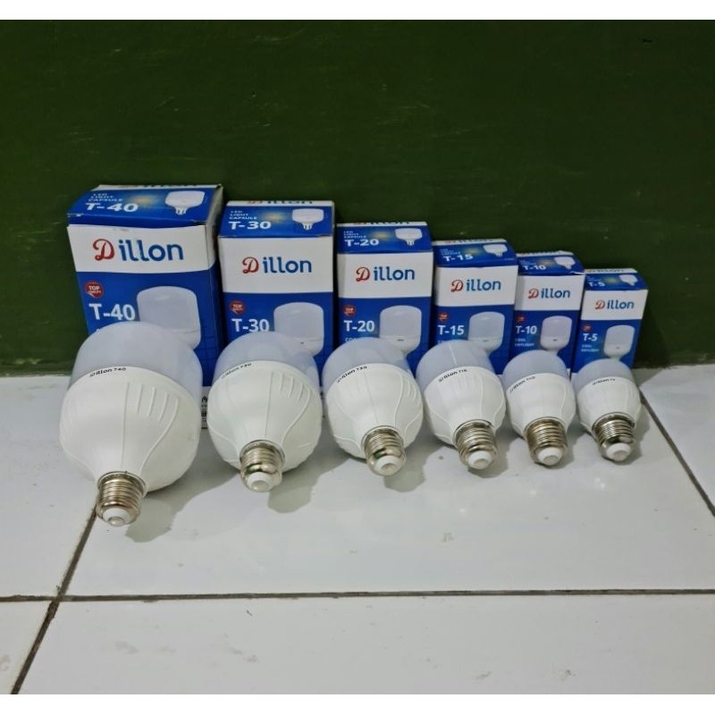 Jual LAMPU LED 5 WATT DILLON HEMAT ENERGI 90% CAHAYA PUTIH TERANG COOL DAYLIGHT TK-6 | Shopee ...