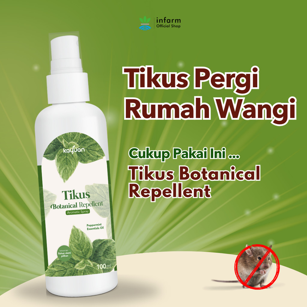 Jual INFARM - Repellent Pengusir Tikus 100 ml, Repellent Pembasmi TIkus ...