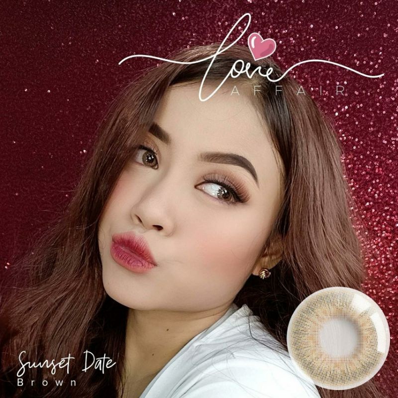 Jual Softlens X2 LOVE AFFAIR 14.2 MM by EXOTICON / Softlen Soflen Warna ...