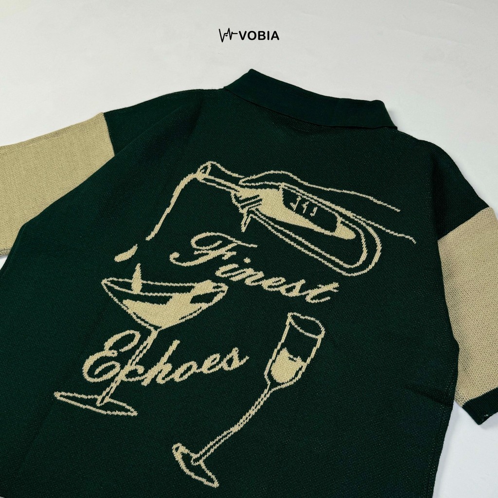 Jual Vobia Jersey Polo Knitted Oversized Boxy - Visage | Shopee Indonesia