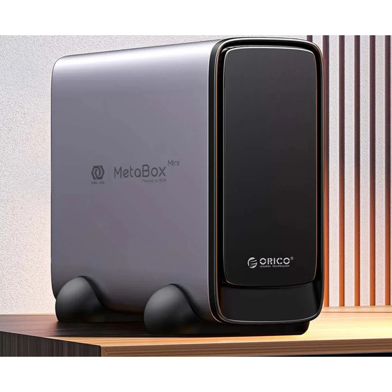 Jual ORICO MetaBox Mini Personal Storage 3.5" Type-C Network Attached Storage Automatic Backup ...