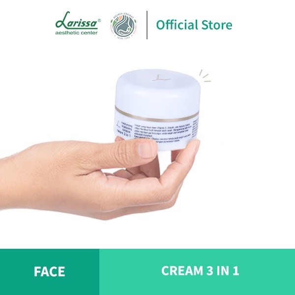 Jual Larissa Cream 3 in 1 Moisturizer+Sunscreen+Brightening Cocok Untuk Semua Jenis Kulit SPF 30 ...
