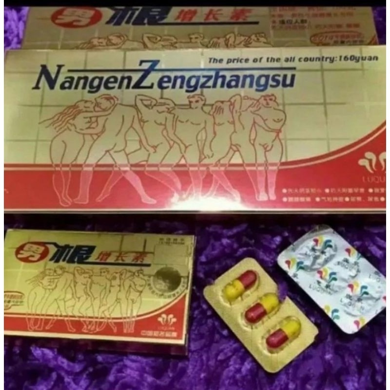 Jual NANGEN ZENGZHANGSU ASLI ORIGINAL OBAT PRIA ISI 12 KAPSUL ORIGINAL ...