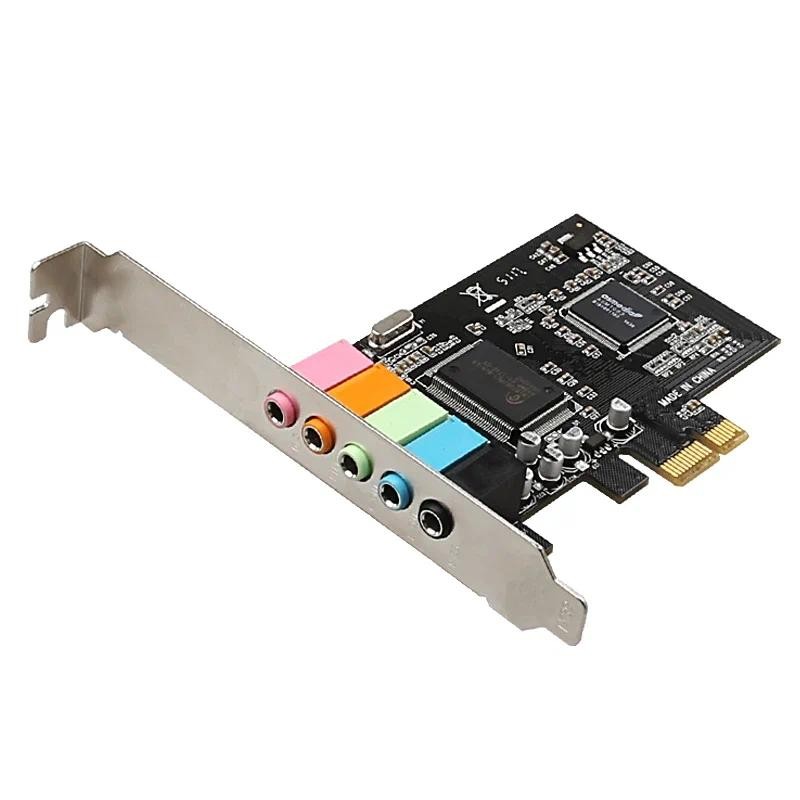 Jual PCIE Sound Card 5.1channels CMI8738 Chipset Audio Digital PCI ...