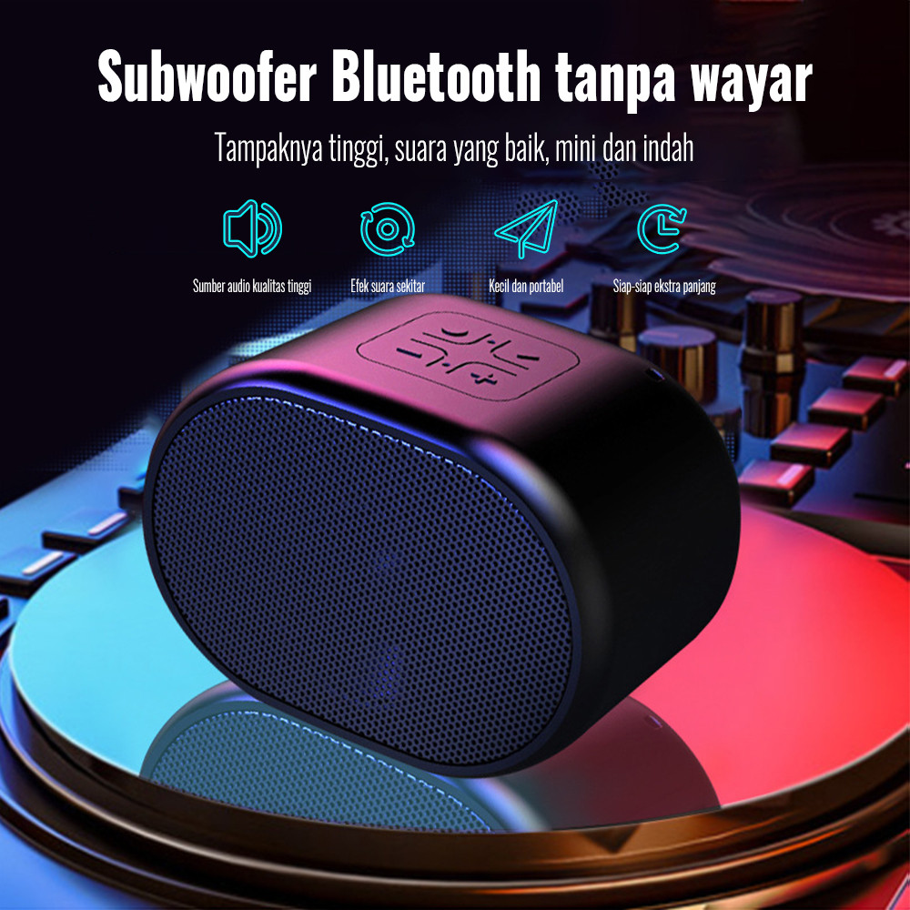 Jual Original TWS Mini Bluetooth Speaker Music Box Full Bass/Portable ...