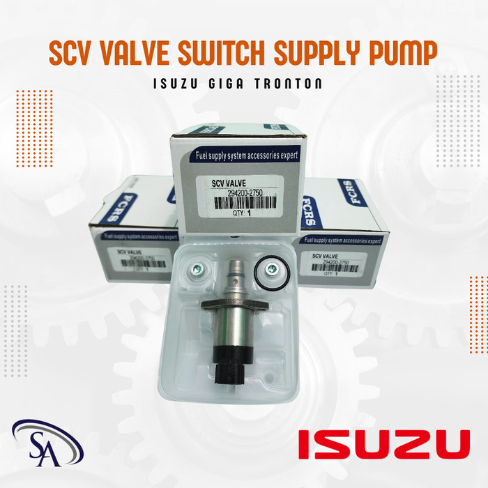 Jual SCV Valve switch supply pump Isuzu giga tronton 294200-2750 ...