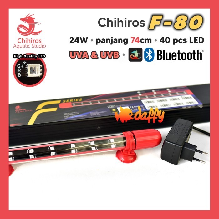 Jual Chihiros F80 Lampu Akuarium Bluetooth UVA UVB Chihiros F Series | Shopee Indonesia