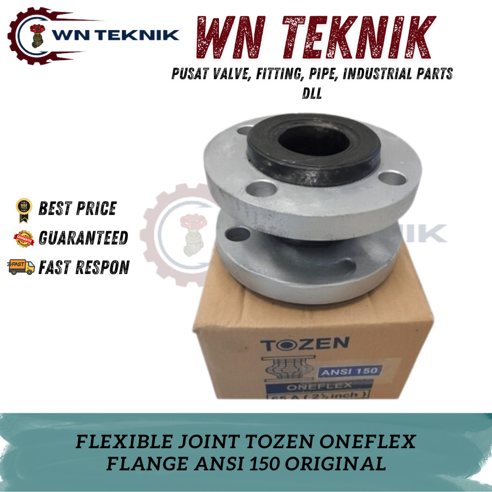 Jual FLEXIBLE JOINT TOZEN 2" INCH ONEFLEX ANSI 150 ORIGINAL 100% | Shopee Indonesia