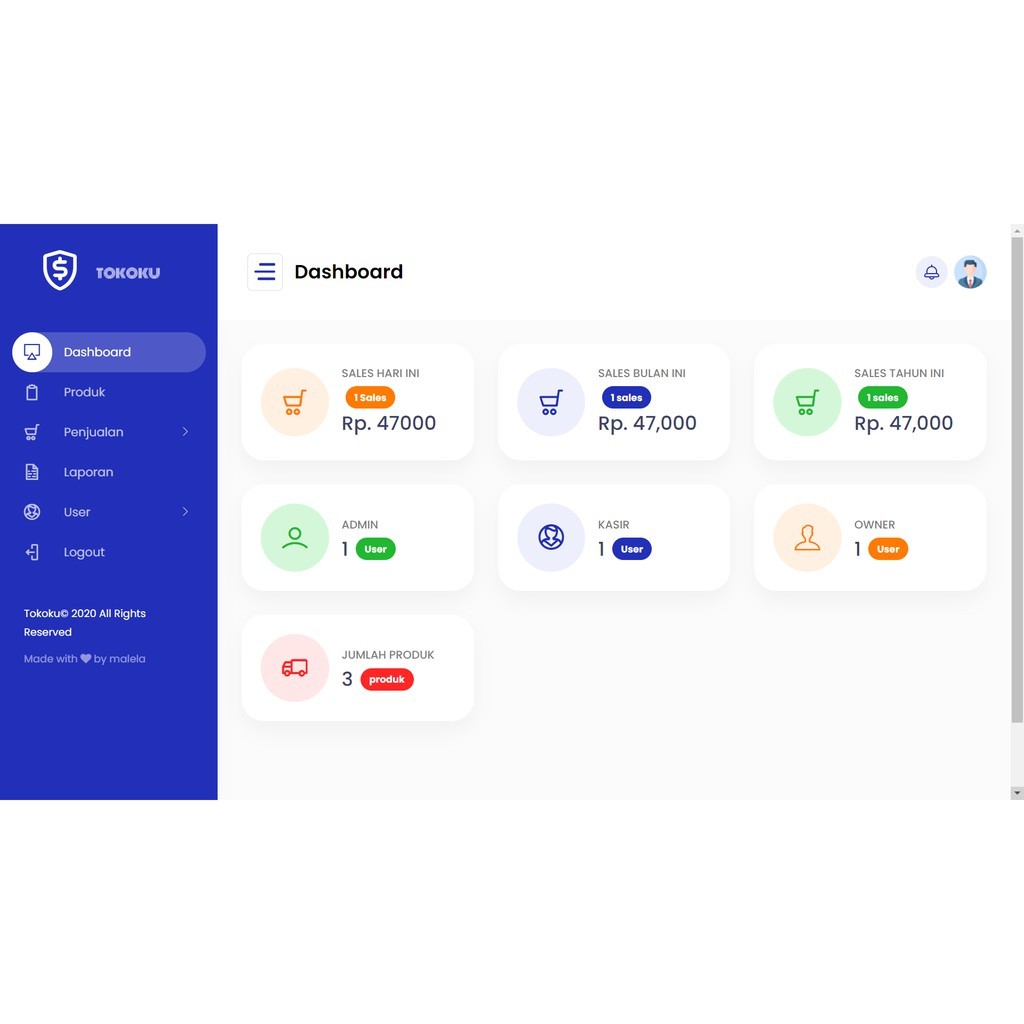 Jual Aplikasi Penjualan - Point Of Sales Berbasis Web menggunakan php dan Codeigniter 3 & 4 ...
