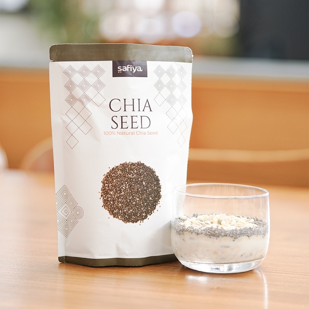Jual CHIA SEED ORGANIK 1 KG ORGANIC BLACK CHIASEED AUTHENTIC SAFIYA ...