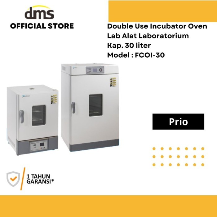 Jual Double Use Incubator Oven Lab Alat Laboratorium 30 Liter Prio | Shopee Indonesia