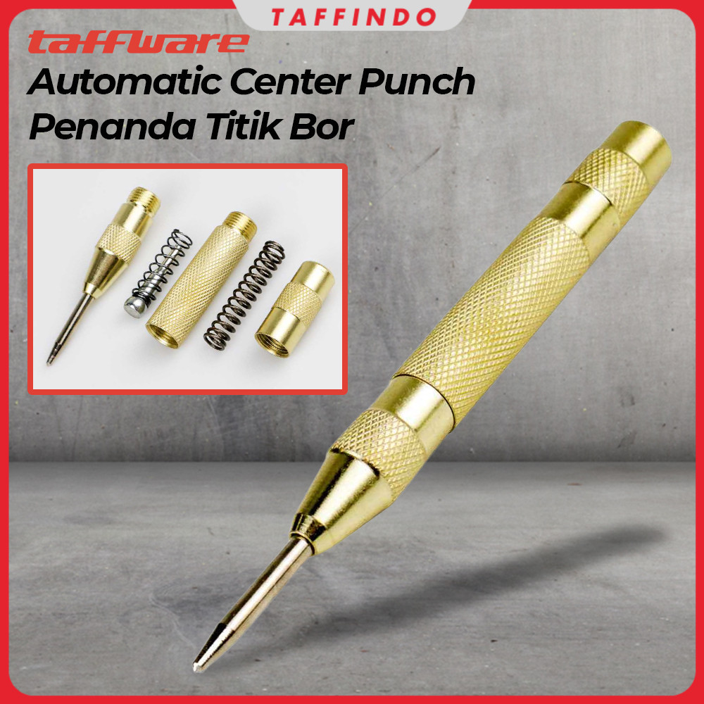 Jual Taffware Automatic Center Punch Penanda Titik Bor | Shopee Indonesia