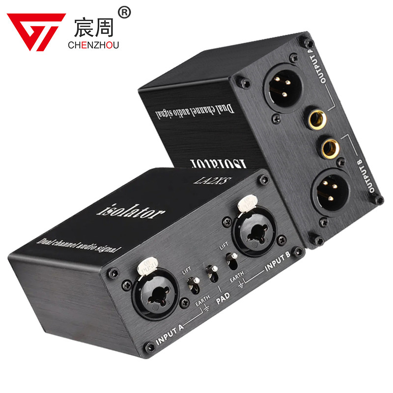 Jual XLR Audio Isolator Current Sound Noise Cancellation Mixer ...