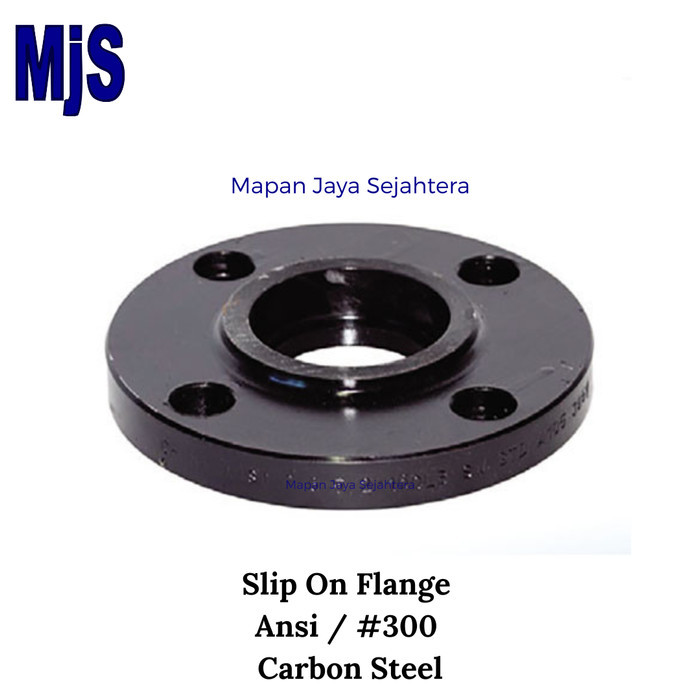 Jual Slip on Flange Dia. 3" Ansi 300 / #300 Carbon Steel - MJS | Shopee ...