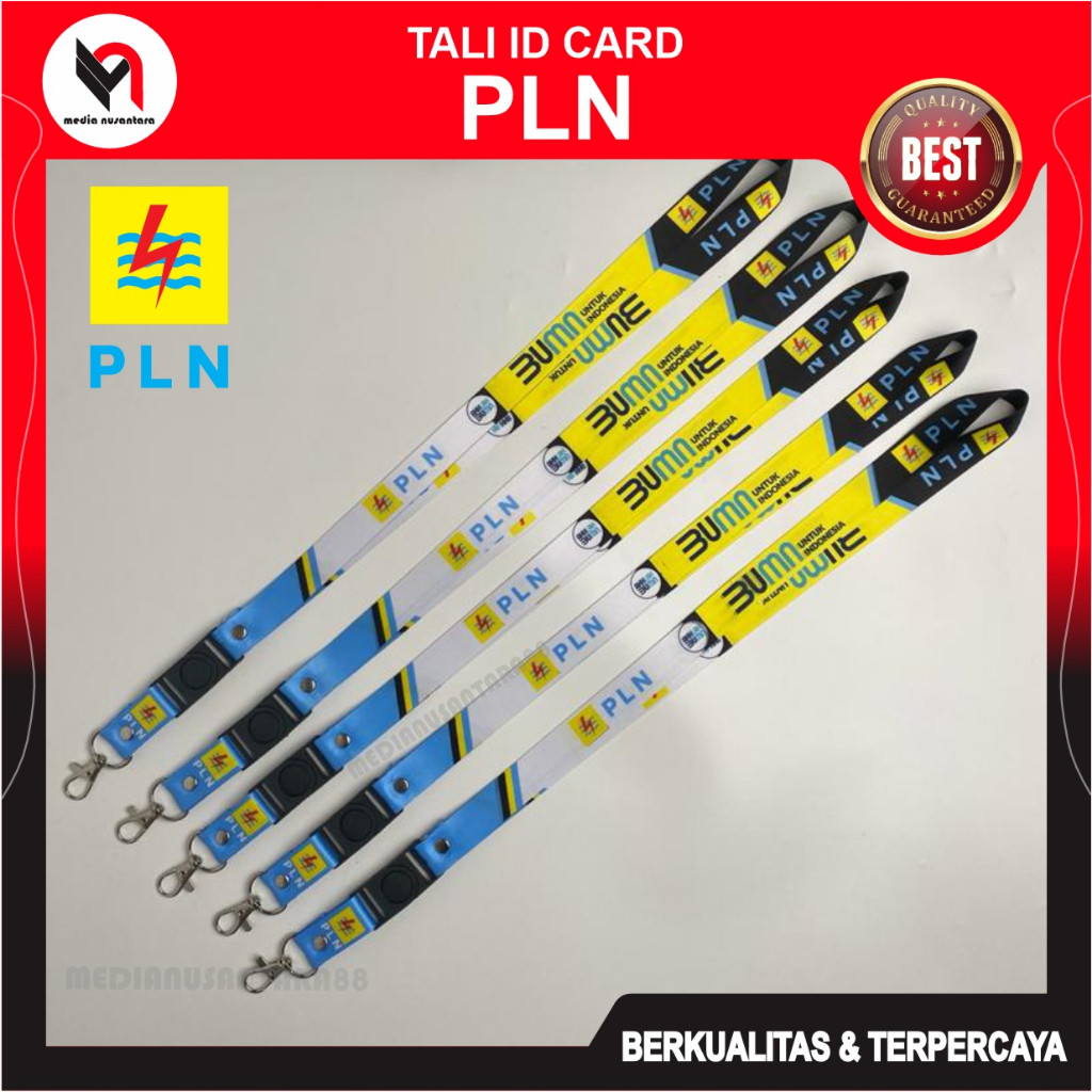 Jual Tali ID Card PLN Printing ready stok | Shopee Indonesia