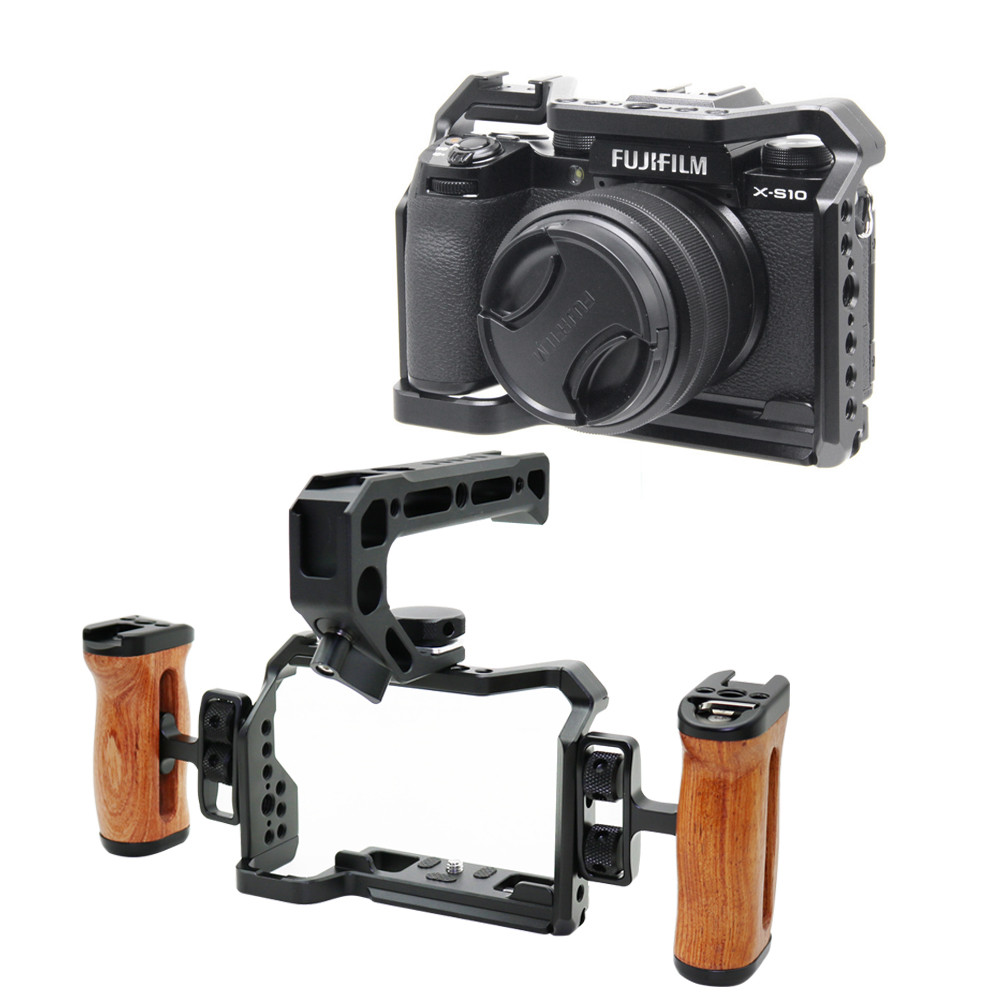 Jual X-S10 XS10 Camera Rig Metal Cage for FUJIFILM X-S10 Formfitting ...